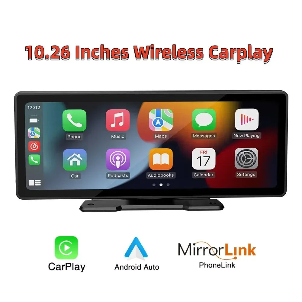 🚗10.26inch Carplay Screen for Car with Backup Camera – winterrial