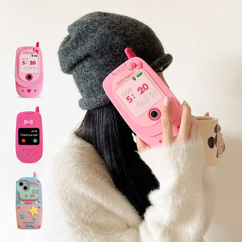 🎁Limited time 50% OFF⏳Soft Silicone Clamshell Phone Case for iPhone ...